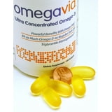 Omegavia Ultra Concentrated Omega-3 Softgels, 1105 mg, 60 ct - Walmart.com