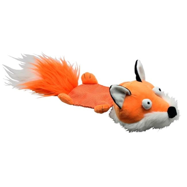 Hip Doggie HD-8FBFS-3PK Sly Fox Krinkle Squeak Toy - Pack of 3 ...