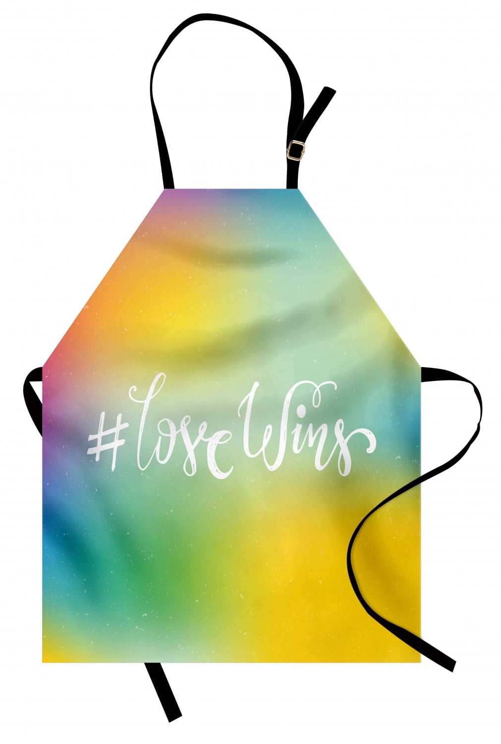 Pride Apron Romantic Hand Written Quote on an Abstract Backdrop with ...
