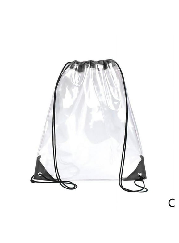 Clear Drawstring Backpacks