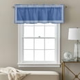Dark Blue Abstract Art Valances for Windows Geometric Greek Key Country ...