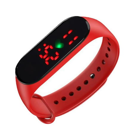 Smart Waterproof Watch With Body Temperature Measurement Display Wrist ...