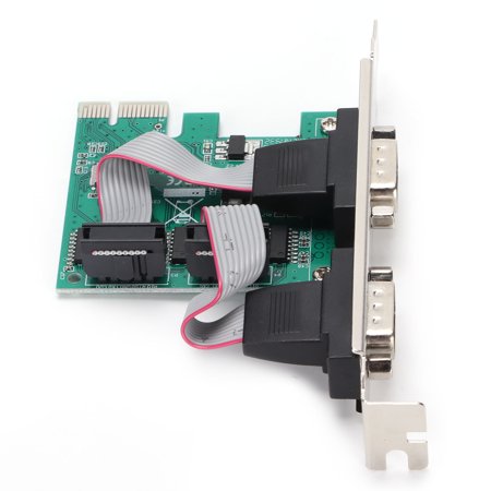ANGGREK Serial Port Cards,PCI‑E Serial Card 2 Ports Plug And Play ...
