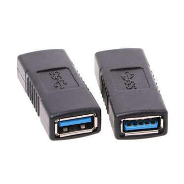 USB 3.0 Female to Female Adapter High Speed USB 3.0 Coupler Extender ...