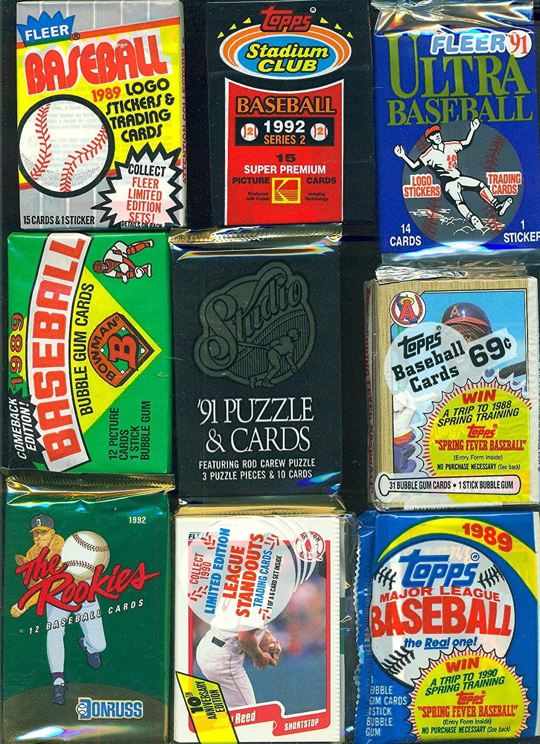 Buy 600 Vintage Multi Sport Baseball Football Basketball Hockey Cards ...