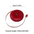 150CM Auto Retractable Soft Measuring Tape with CM & IN Dual Scales ...
