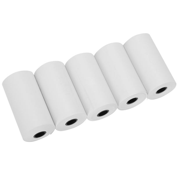 5 rollos de papel térmico para recibos, rollo de papel térmico para ...
