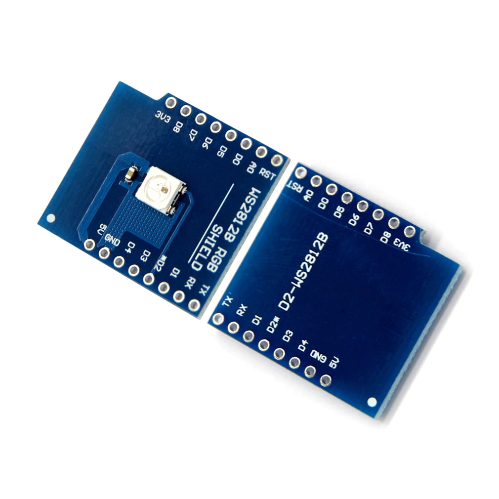 D1 Mini WS2812B RGB Shield Intelligent Control RGB 5050 LED Light ... D1 Mini WS2812B RGB Shield Intelligent Control RGB 5050 LED Light ...