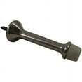 Heavy-Duty Solid Door Stop, 4 Inches, Matte Black by Stone Harbor ...