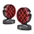 PIT66 Magnetic Towing Light Kit, 12 Volt LED, Brake Tail Signal, 1Pair ...