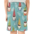 BZSMCE Adjustable Drawstring Casual Shorts With Watermelon Hat Pattern ...