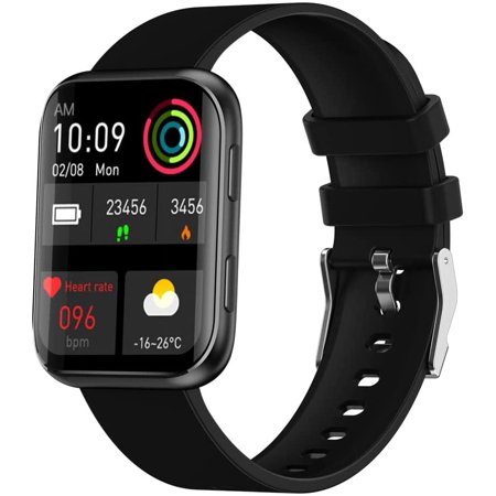 Smart Watch Fitness Tracker for Men Women, 1.69" DIY Full Touch Color ...