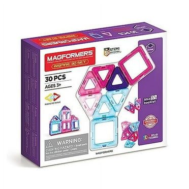 Magformers Amazing Police 50 Pieces, Wheels, Blue red colors, Magnetic ...