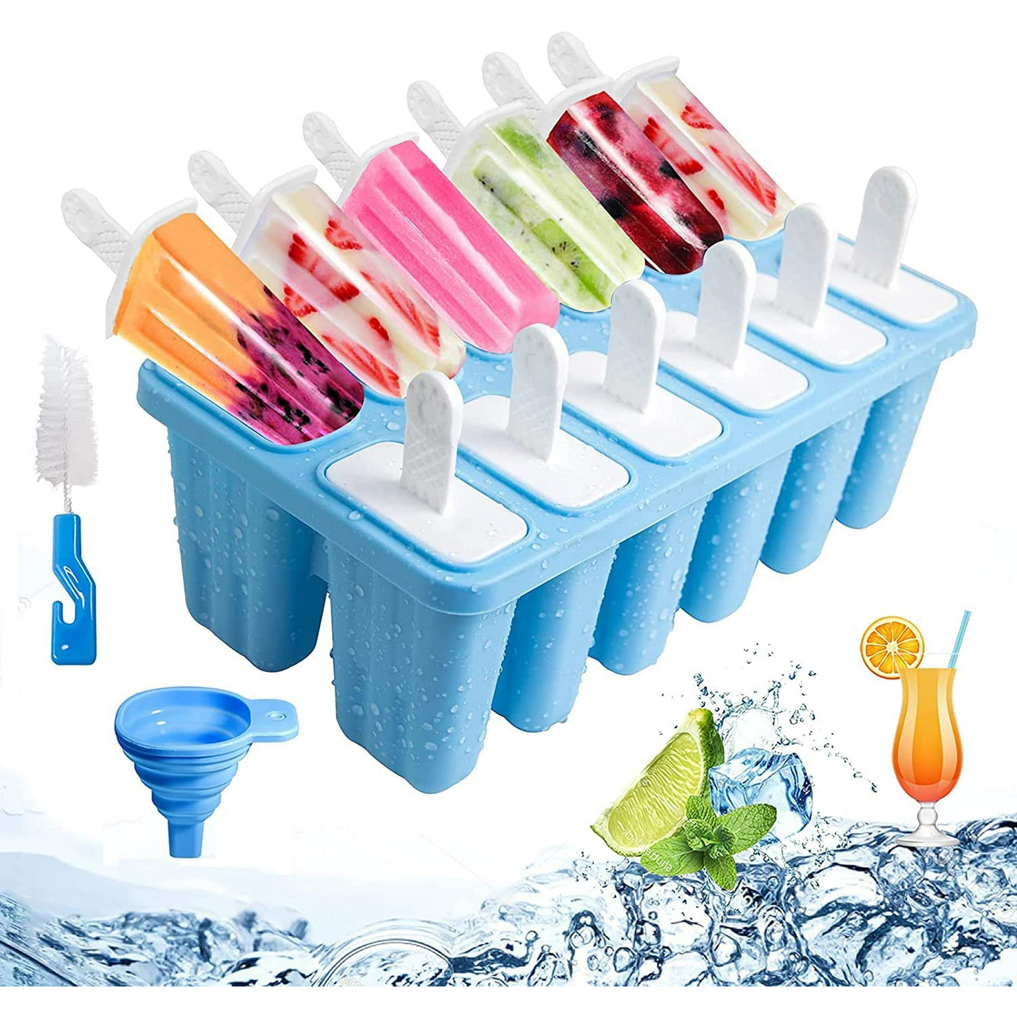 Click here for Yiailnter Popsicle Molds Silicone Ice Cream Mould... prices