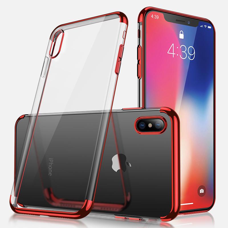 PANDACO Red Trim Clear Case for iPhone X or iPhone Xs | Walmart Canada