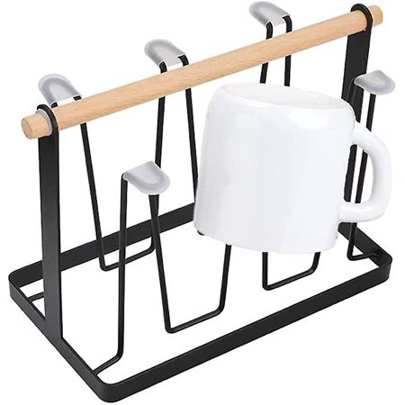 densenon Stand Mugs Storage Rack, Cup Drying Holder Stand, Bottle ...
