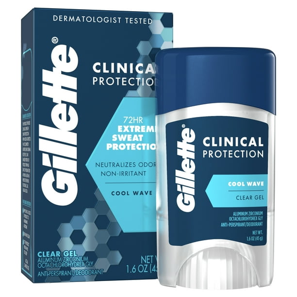 Gillette Clinical Protection Antiperspirant and Deodorant for Men ...