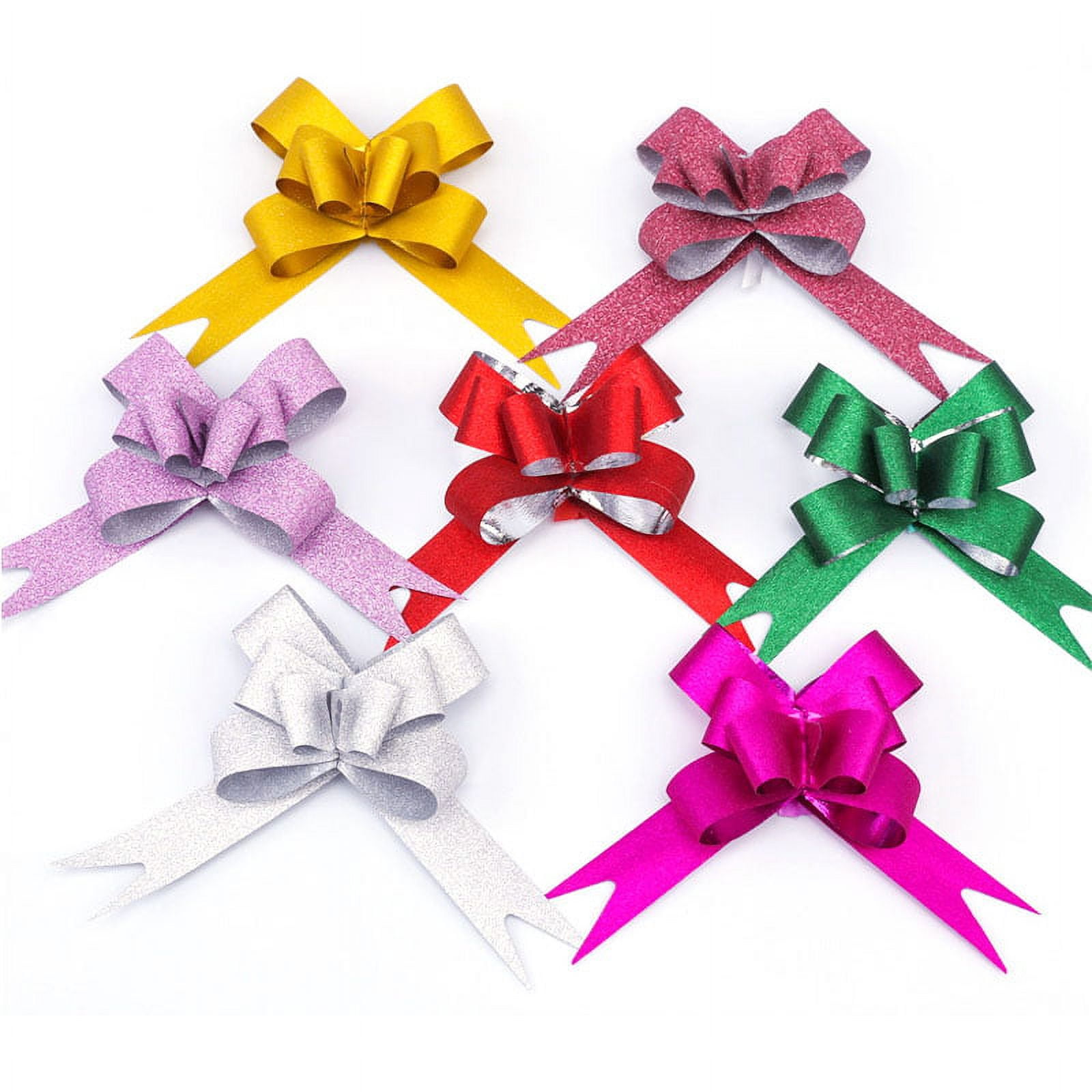 Click here for Estink Pull Bow Present  50pcs Plated Wrapping Pul... prices