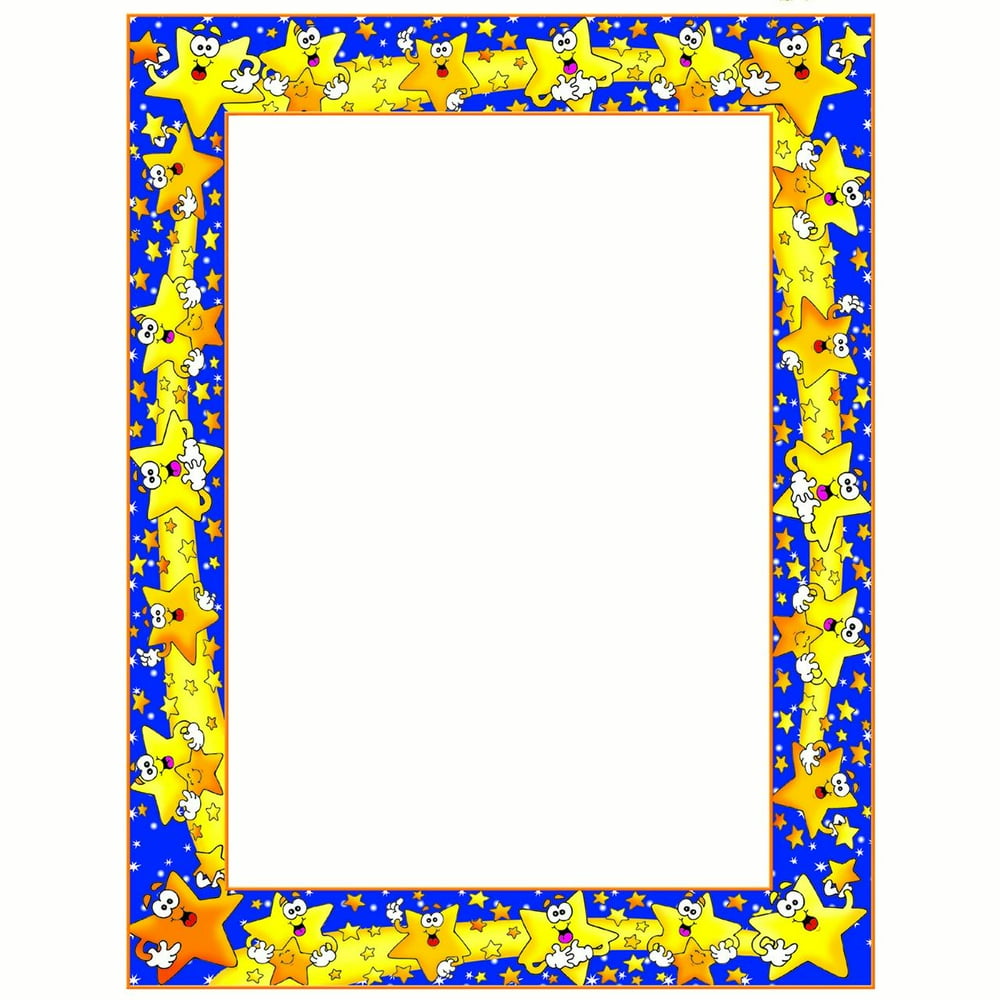 Star Students Design Paper - 50 sheets per pack, 6 packs - Walmart.com ...