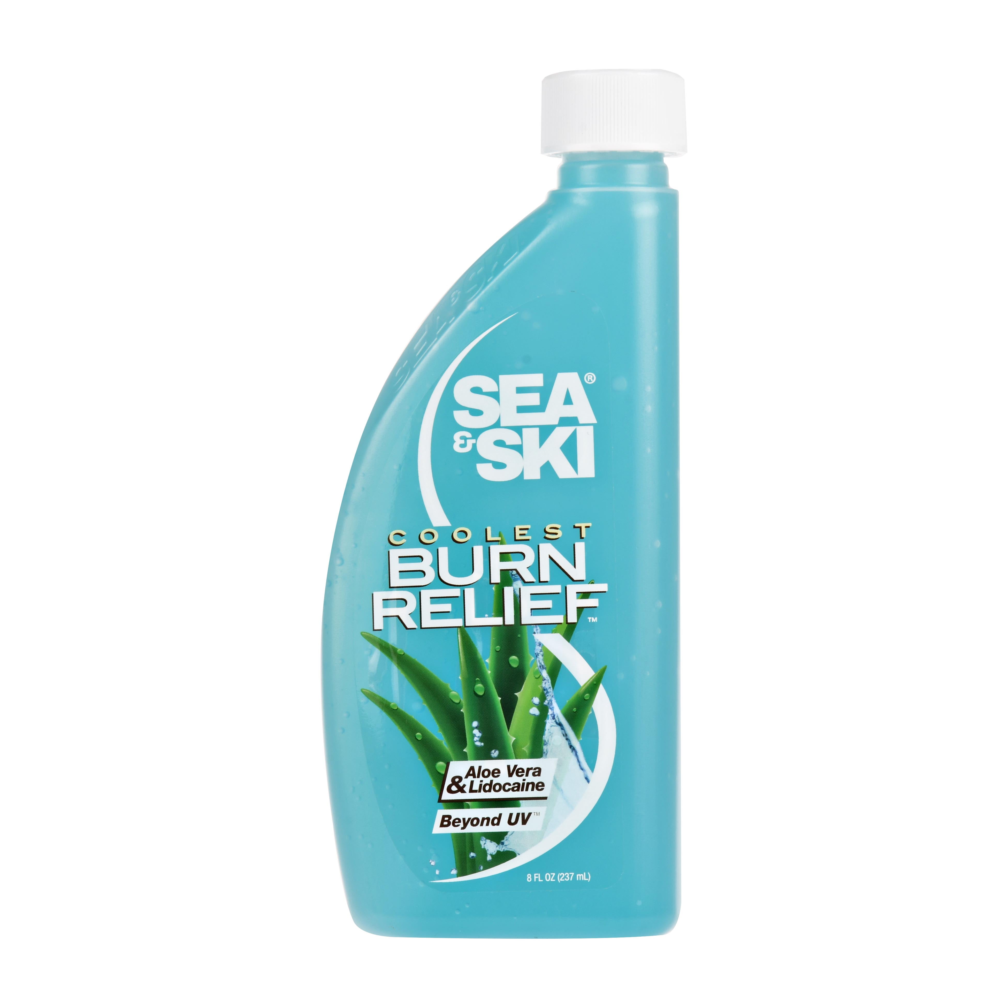 SEA & SKI Coolest Burn Relief Hydrating Gel, 8 Oz - Walmart.com