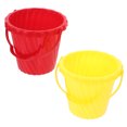 unbranded Beach Bucket Orange Mini Buckets Fishing Toy Outdoor Toys for ...