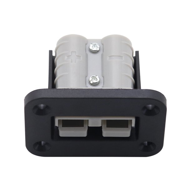 50A Enchufe Soporte Fijo Metal Conector Alta Corriente Puerto Carga ...