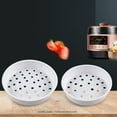 Universal Rice Cooker Steamer Basket Food Grade Plastic Steaming Rack ...