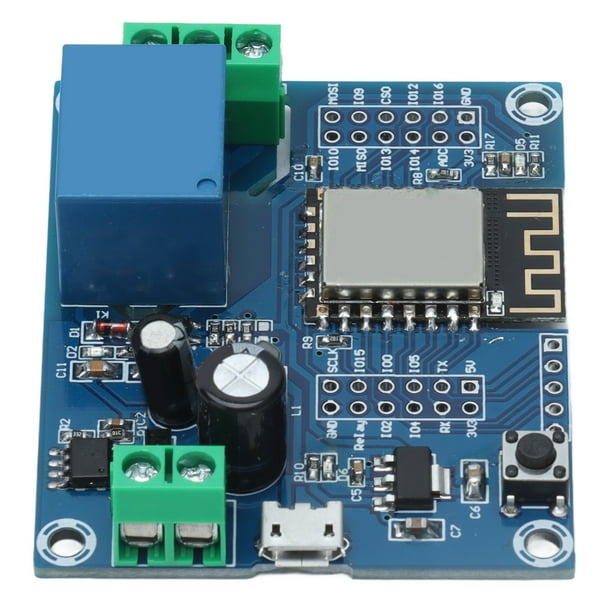 Channel Relay Module,1 Channel ESP8266 Relay WIFI Relay Module ES Board ...