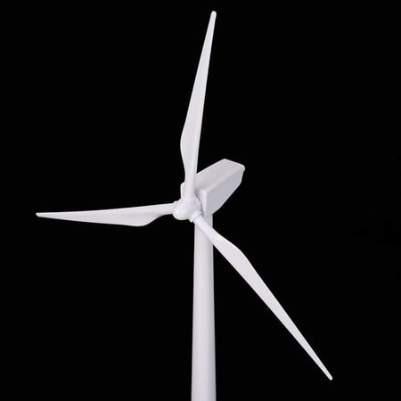 Hi.FANCY Desktop Wind Turbine Model Solar Powered Windmills ABS solar ...