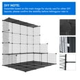 DEXTRUS Large 2-Tier Cat Cage Indoor Outdoor Pet Playpen with Sturdy ...