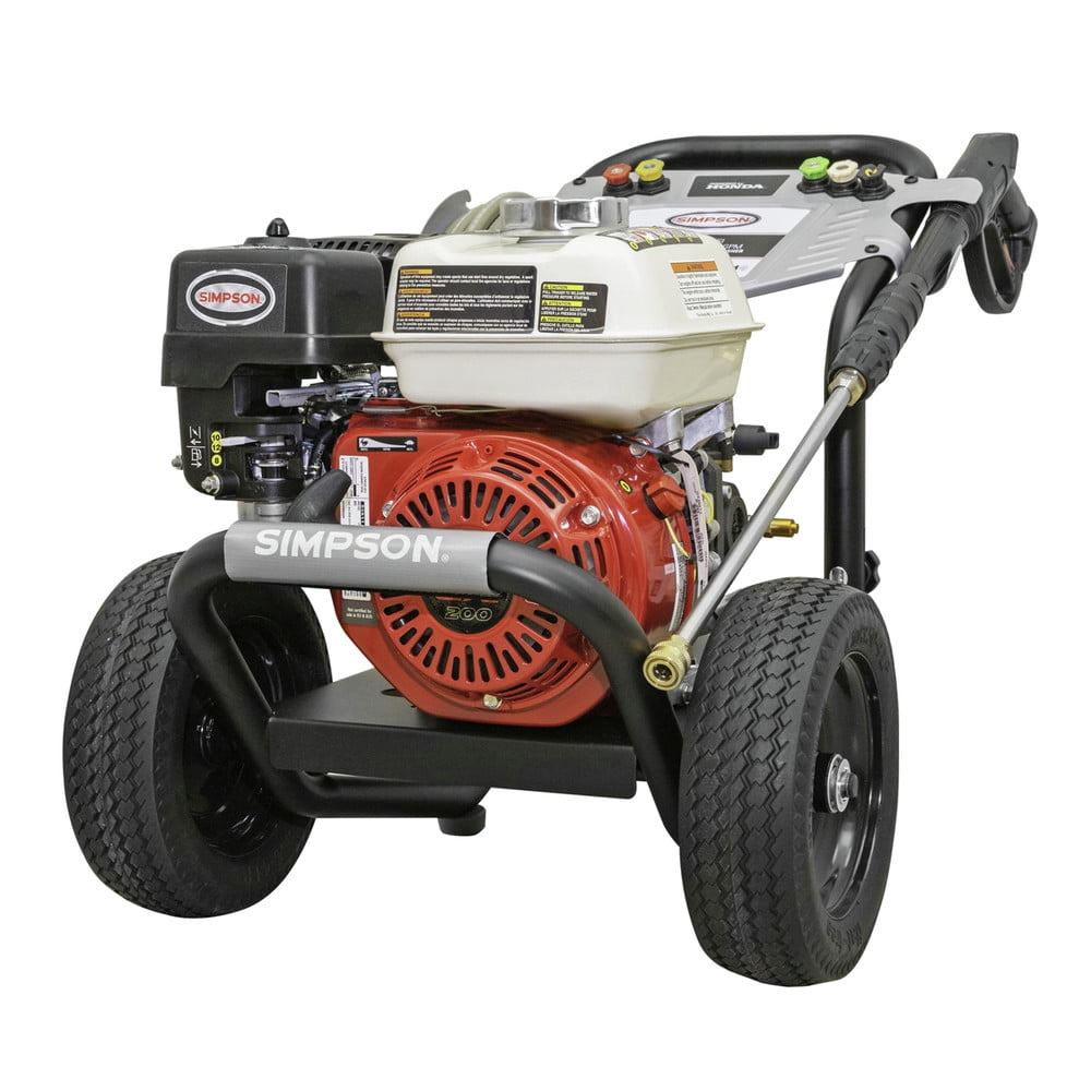 Simpson 61014 3500 PSI at 2.5 GPM HONDA GX200 with AAA AX300 Axial Cam ...