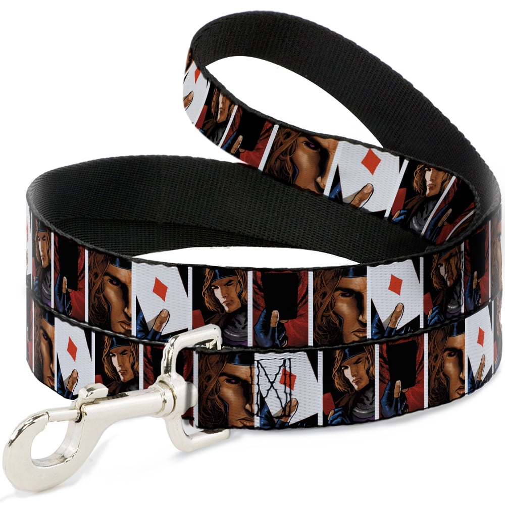 Marvel Comics Pet Leash, Dog Leash, X Men Gambit Cards Pose Blocks, 6 ...