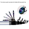 Telescopic Surf Fishing Rod – 5 Adjustable Lengths (153.5 to 208.7 in ...