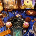 Star Pendulum Board Divination Dowsing Board Metaphysical Message Board ...