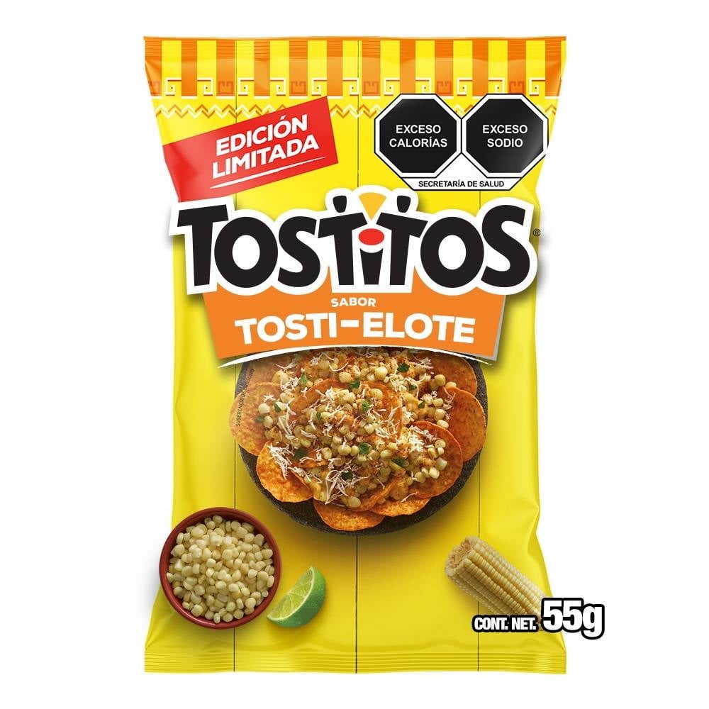 Botana Tostitos tostielote sabor a elote preparado 55 g | Walmart en línea