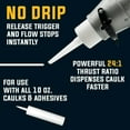 SILIGUN™ PRO Compact 24:1 Caulking Gun - No Drip Caulk Gun - Patent ...