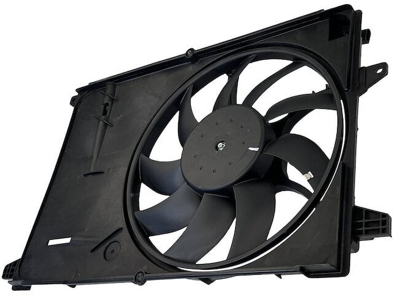 Radiator Fan Assembly - Compatible with 2016 - 2022 Chevy Spark 1.4L 4 ...
