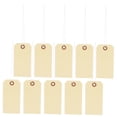 BESTYASH 100Pcs Writable Yellow Paper Tags with String for Price ...