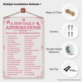 Azppan Room Decor Aesthetic A Few Daily Affirmations Motivational Wall ...