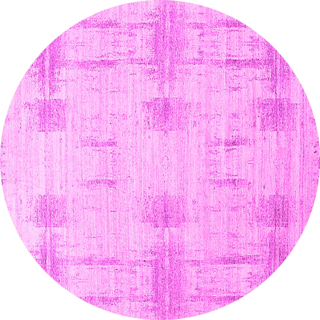 Ahgly Company Indoor Round Solid Pink Modern Area Rugs, 5' Round ...