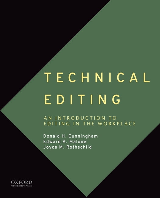 Technical Editing : An Introduction to Editing in the Workplace ...