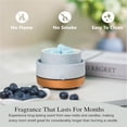 Ceramic Wax Melt Warmer 3-in-1 Candle Wax Warmer for Scented Wax Melter ...