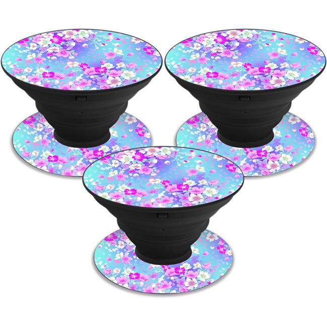 MightySkins POSOCK-In Bloom Skin Decal Wrap for Pop Sockets Sticker ...