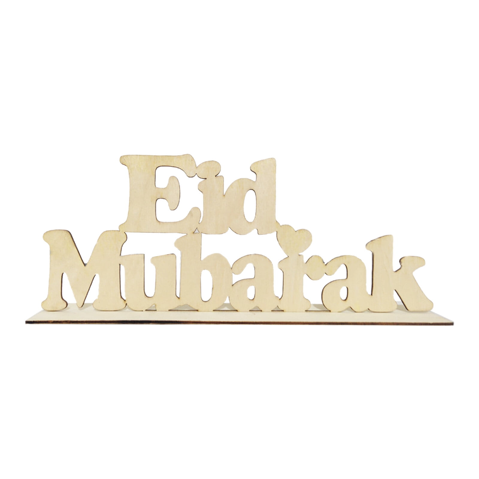 Click here for Mistaha Eid Ramadan Table Decoration Wooden Eid Mu... prices