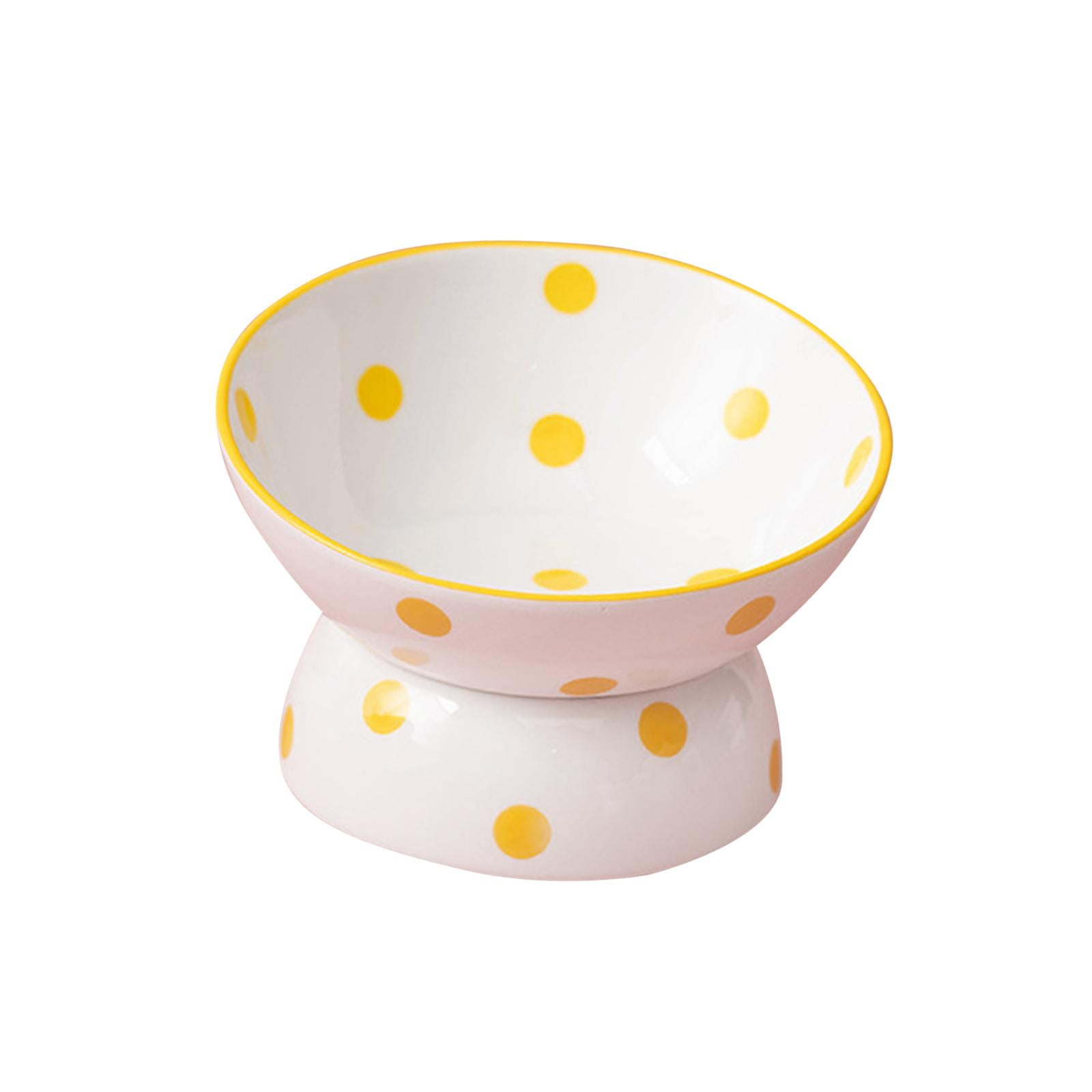 Click here for Lipstore 200ml Ceramic Tilted Raised Cat Food Bowl... prices