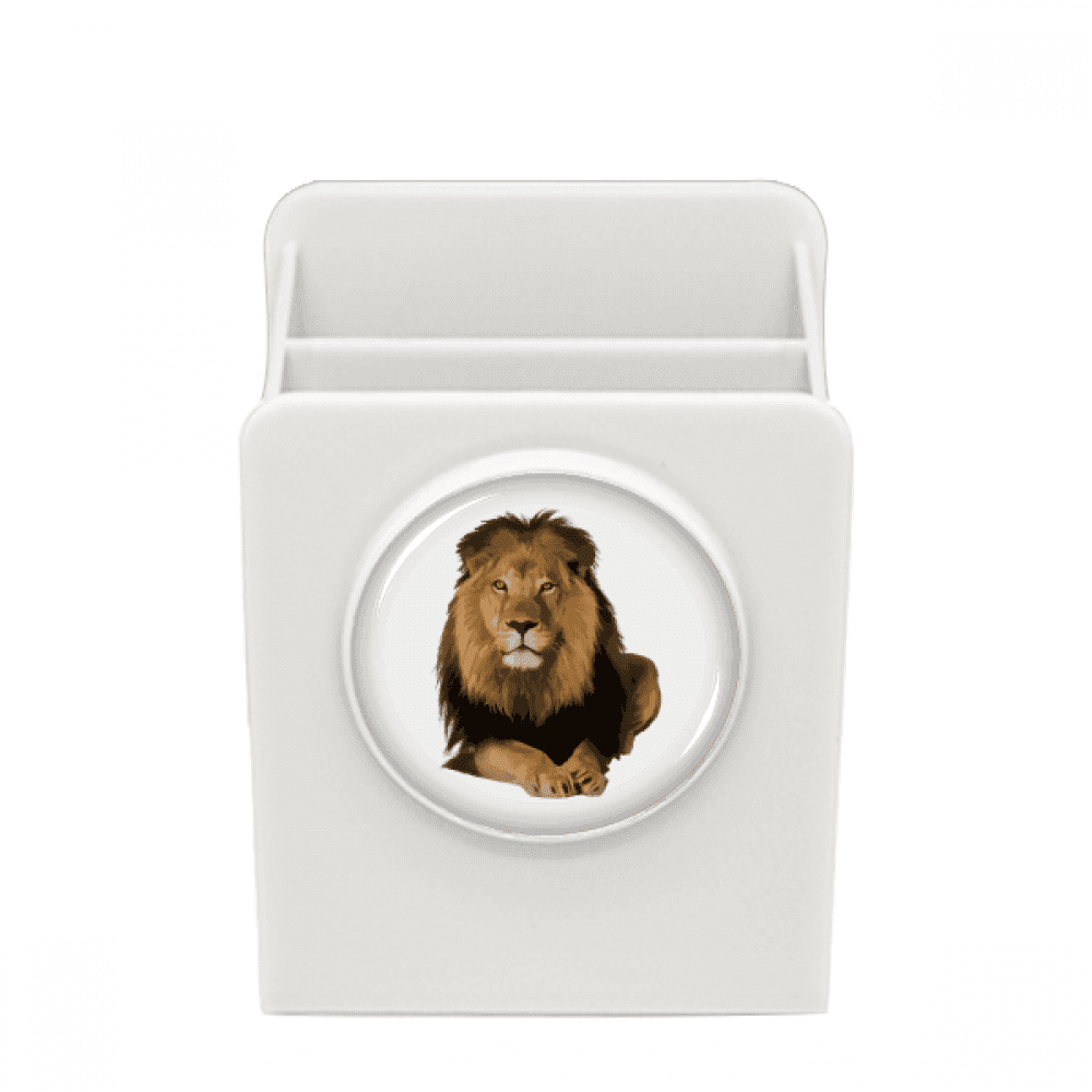 Feline Lions Lie Fierce Art Deco Fashion Desk Pencil Holder Cup Pen ...