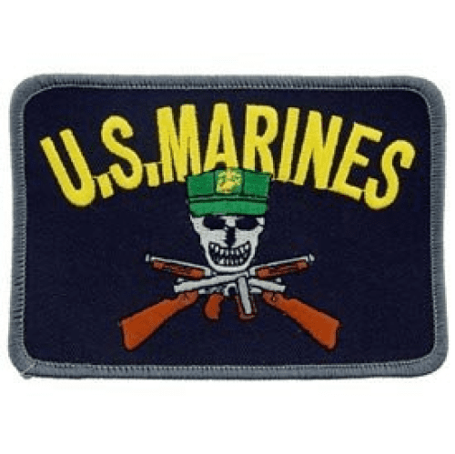 Skull And Crossed Rifles Usmc