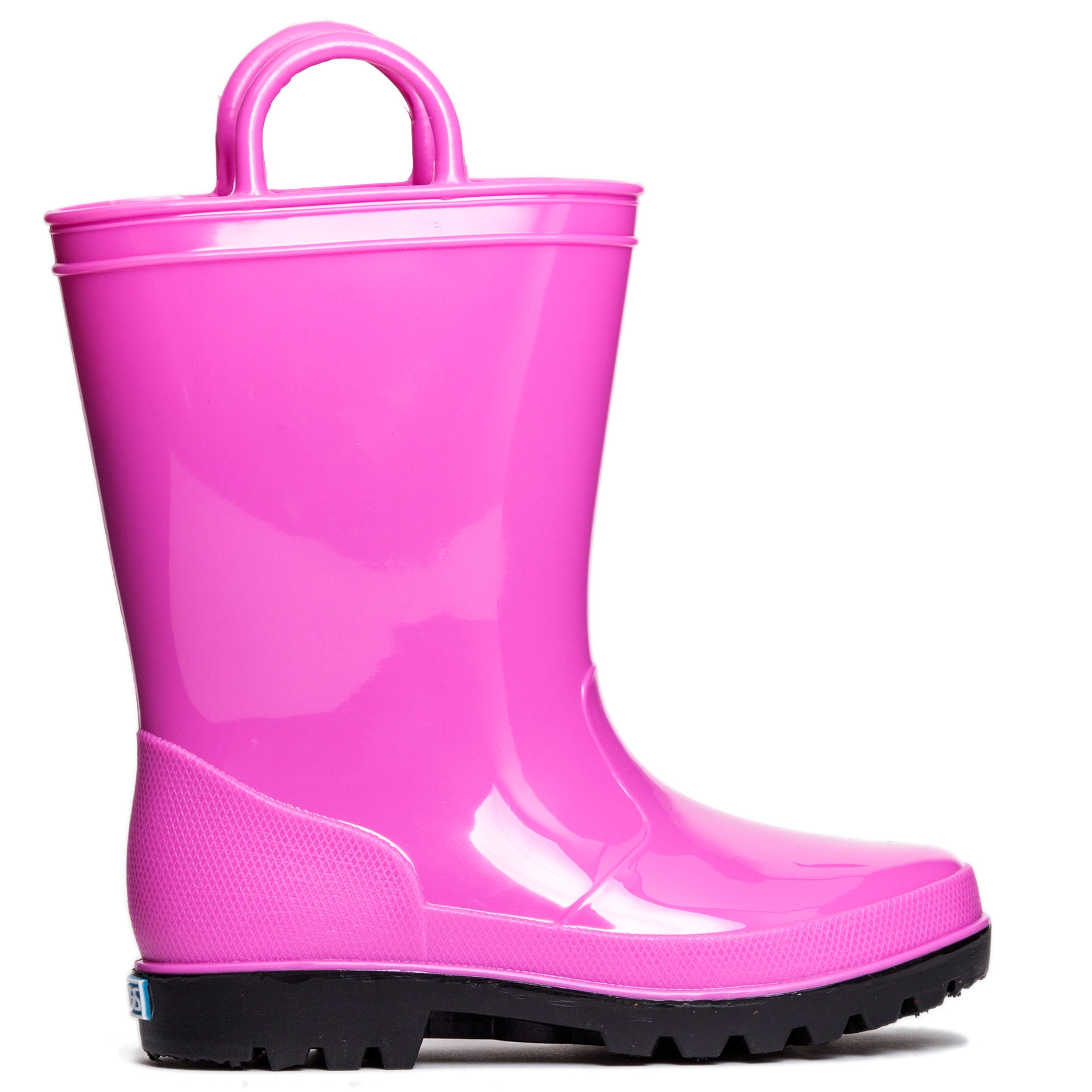 ZOOGS Kids Waterproof Rain Boots for Girls, Boys, and Toddlers Hot Pink ...