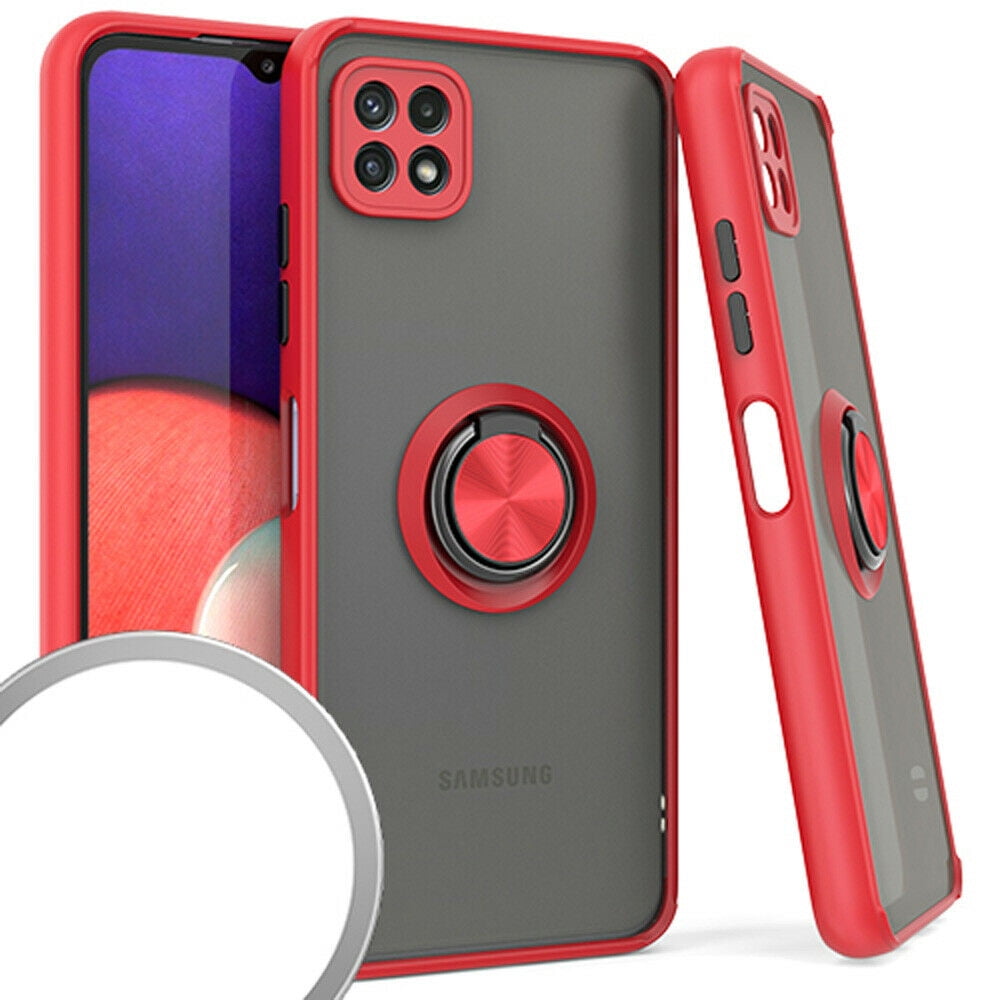 Kaleidio Case For Samsung Galaxy A22 5G, Boost Celero 5G [Frost Hybrid] Lightweight Slim Fit ...