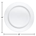 Pearl Pebble Plastic Plates, 30 Count - Walmart.com